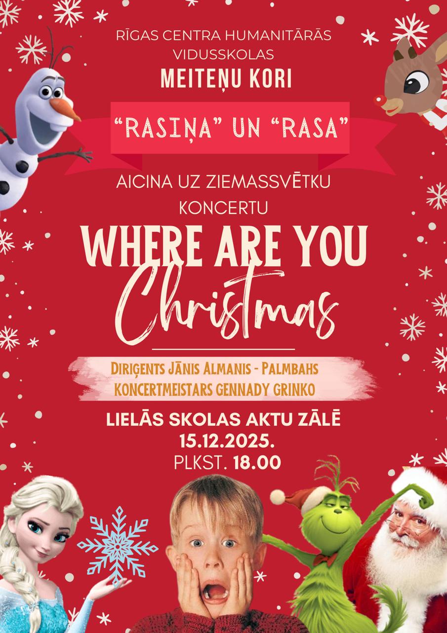 Ziemassvētku koncerti 10. un 15. decembrī – Rīgas Centra humanitārā ...